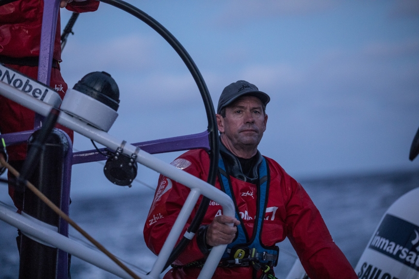 Brad Jackson takes over as skipper for team AkzoNobel - The Ocean Race