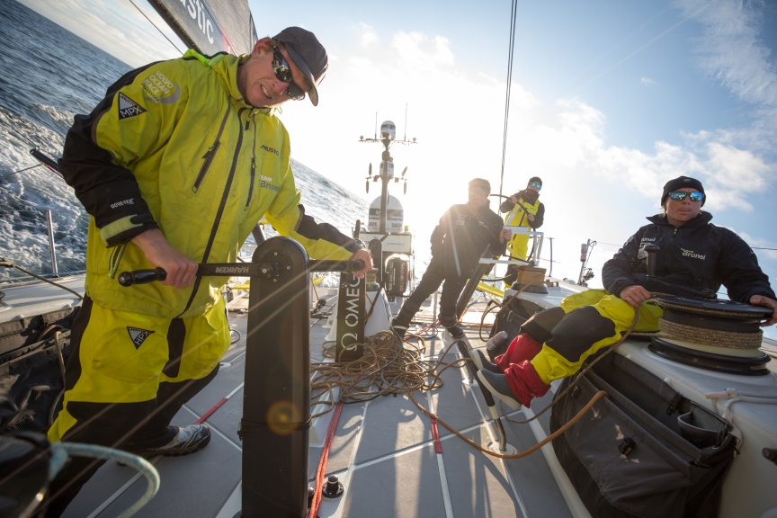 Setting up for an epic finish in Cardiff - The Ocean Race